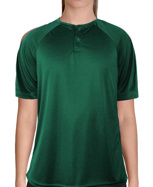 Attain Two-button Baseball Jersey | Uniform Hero